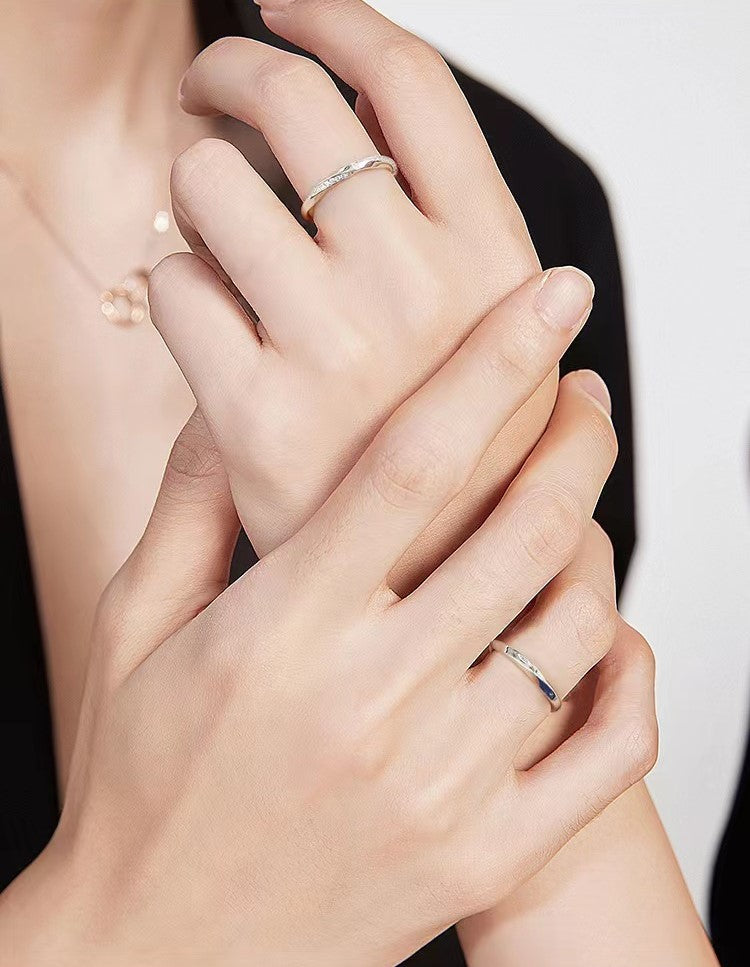 ペアリング ねじれ キュービックジルコニア S925製【NSPR42】 – Nicoiro Official Store