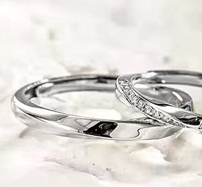 ペアリング ねじれ キュービックジルコニア S925製【NSPR42】 – Nicoiro Official Store